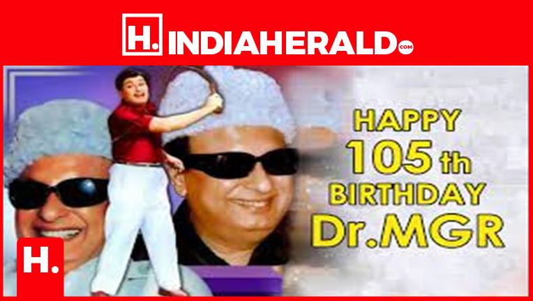 PM pays tribute to MGR on his 105th birth Anniversary..
