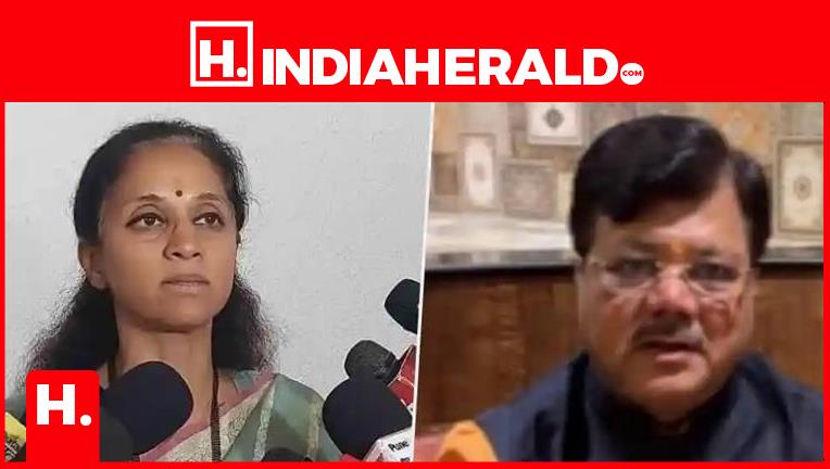Praveen Darekar taunts Baramati MP Supriya Sule.