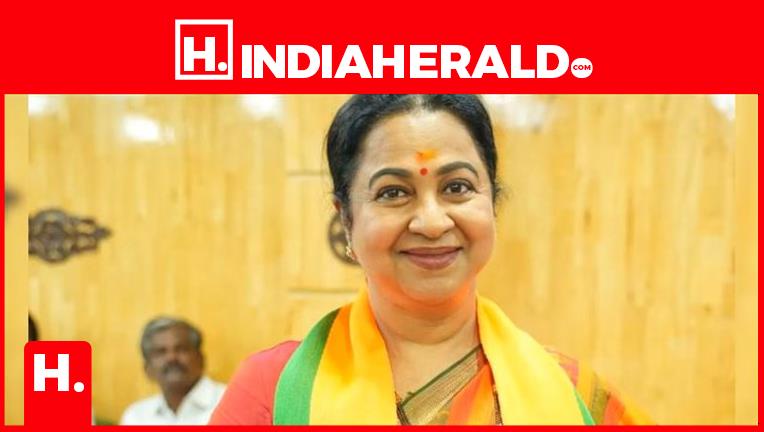 Radhika Sarathkumar - Edappadi Palaniswami Pews in Tamil Na