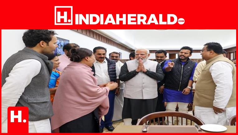 Ritesh Pandey s lunch with PM, minister defeated in electio
