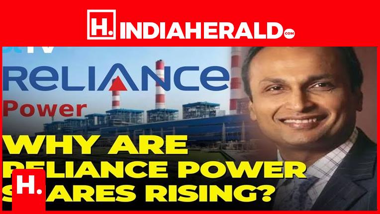 Shares of Reliance Power are seeing a continuous rise