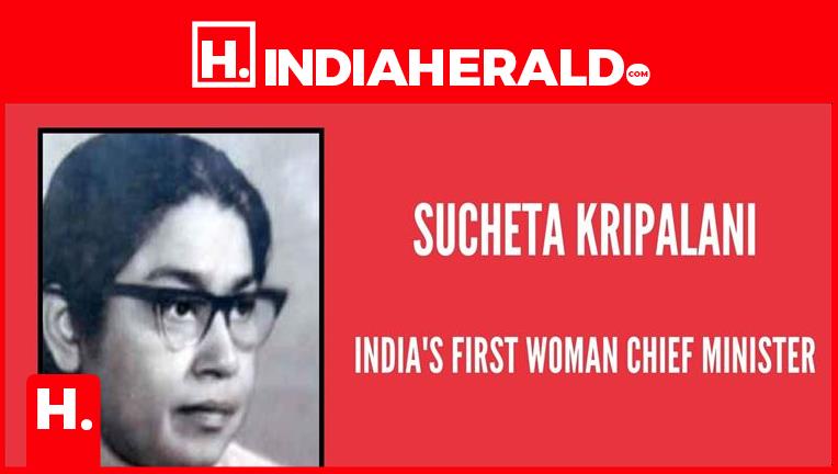 Sucheta Kriplani became the first MP