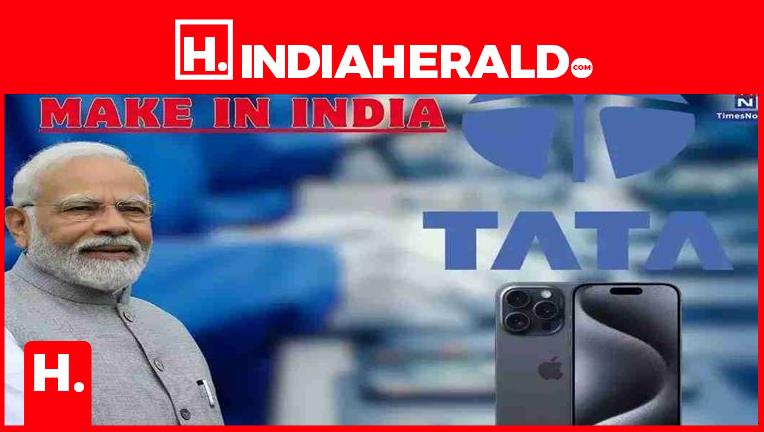 Tata to manufacture iPhones for the world market in India..