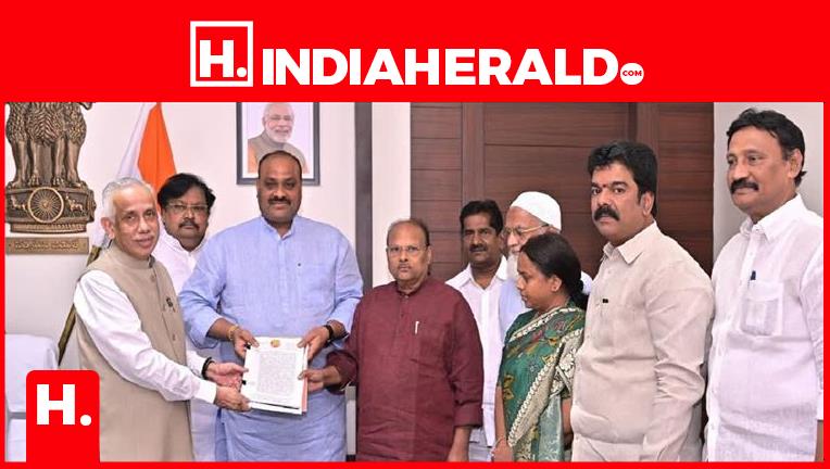 TDP leaders met AP Governor Abdul Nazeer..