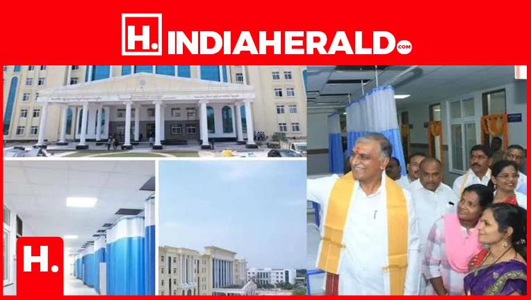 Telangana - 1000-bed govt hospital inaugurated in Siddipet