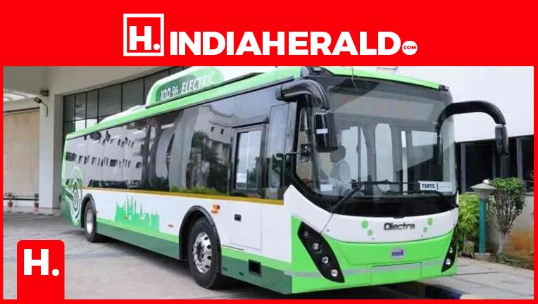 Telangana TSRTC to roll out electric buses for distant trav Telangana TSRTC to roll out electric buses for distant trav