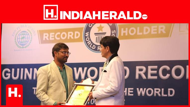 Telangana’s Young Scientist becomes part of Guinness World
