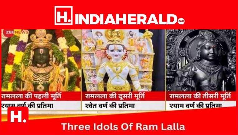 Third statue of Ramlala made public, Ganesh Bhatt made it f
