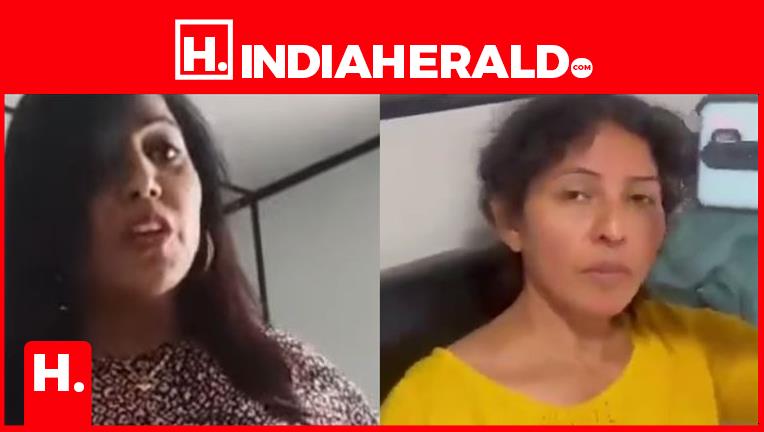VIDEO - Female Journalists Of TV9 & NTV Fight In AP CMO