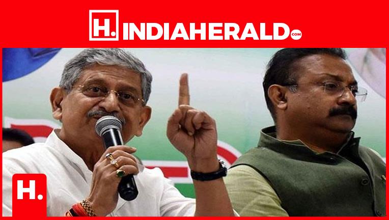 Lalan Singh, who came in front of the media after the JDU m