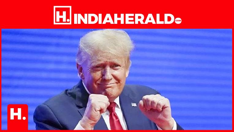 Donald Trump gives autograph on woman’s chest