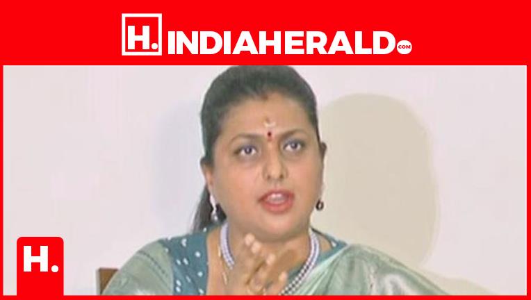 Roja Gives Mouthful To Lokesh