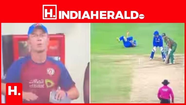 Gulbadin Naib Faking Injury Viral Video