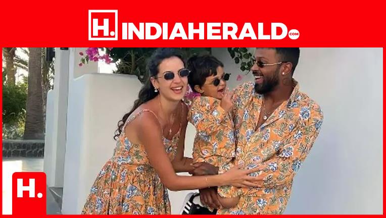 Hardik Pandya left home to meet his family