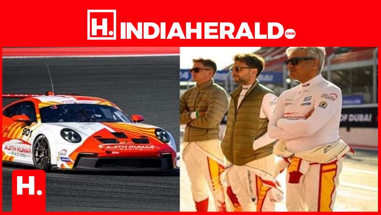 What is the connection of veteran actor Ajith with racing?