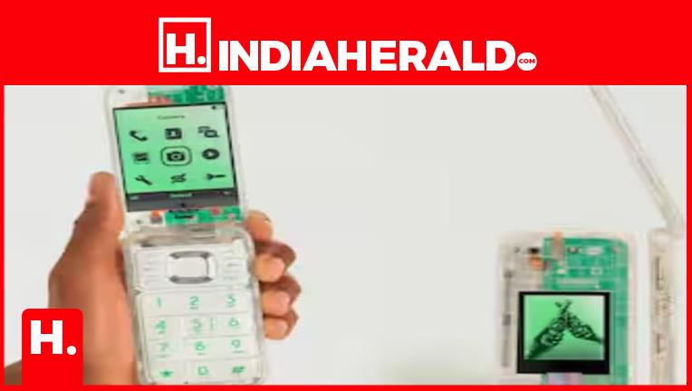 HMD Global s The Boring Phone boasts a transparent flip-p