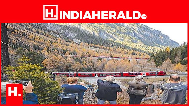 Swiss Railways Record.. World s Longest Rail Run..