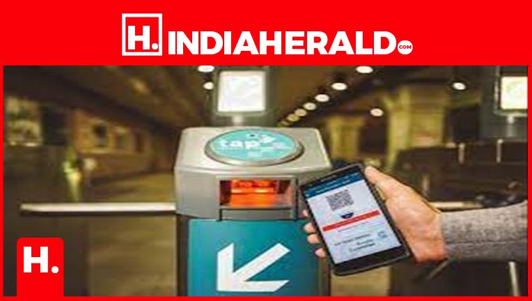 Tickets on metro trains through QR code..