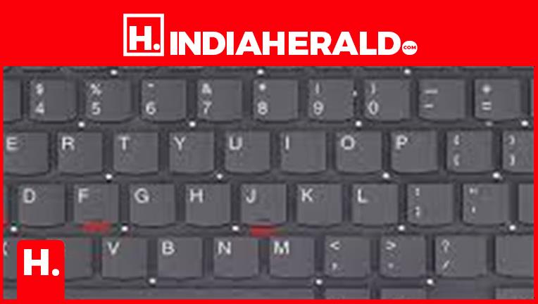 What are the small lines on the F and J buttons of the keyb