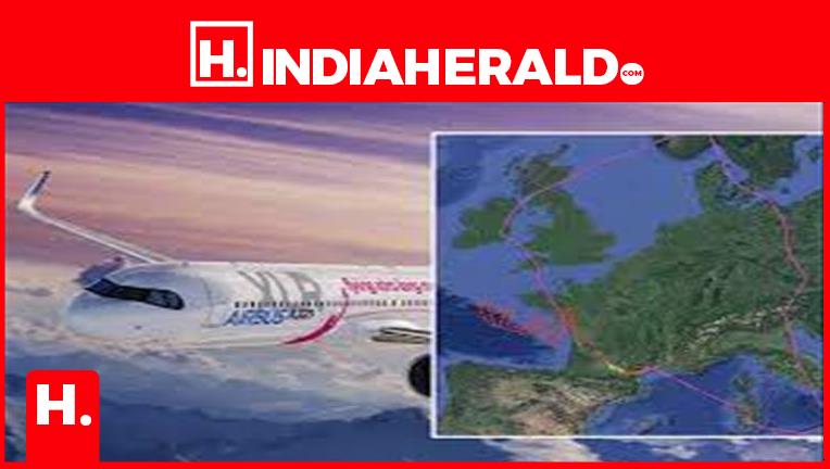 Strange incident.. The plane traveled for 13 hours in mid-