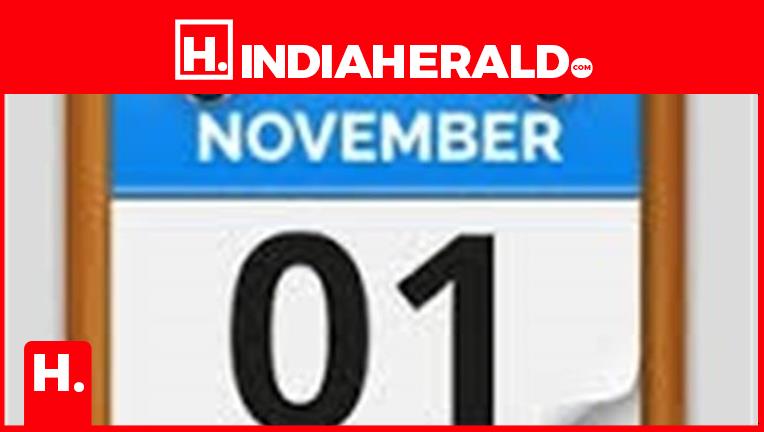 What happened on November 1st in Indian history?