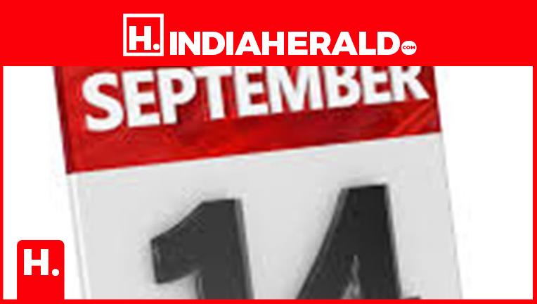 What is special about september 14th?
