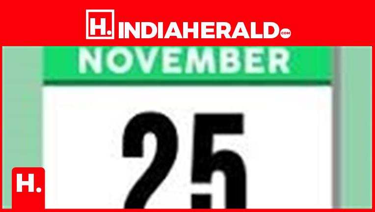 What is the auspicious day of November 25?