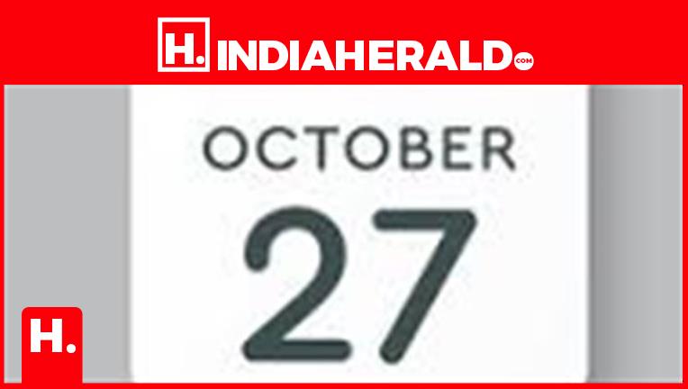 What symbol is October 27? Explain
