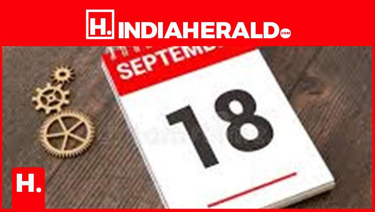 Which national day is on September 18th?